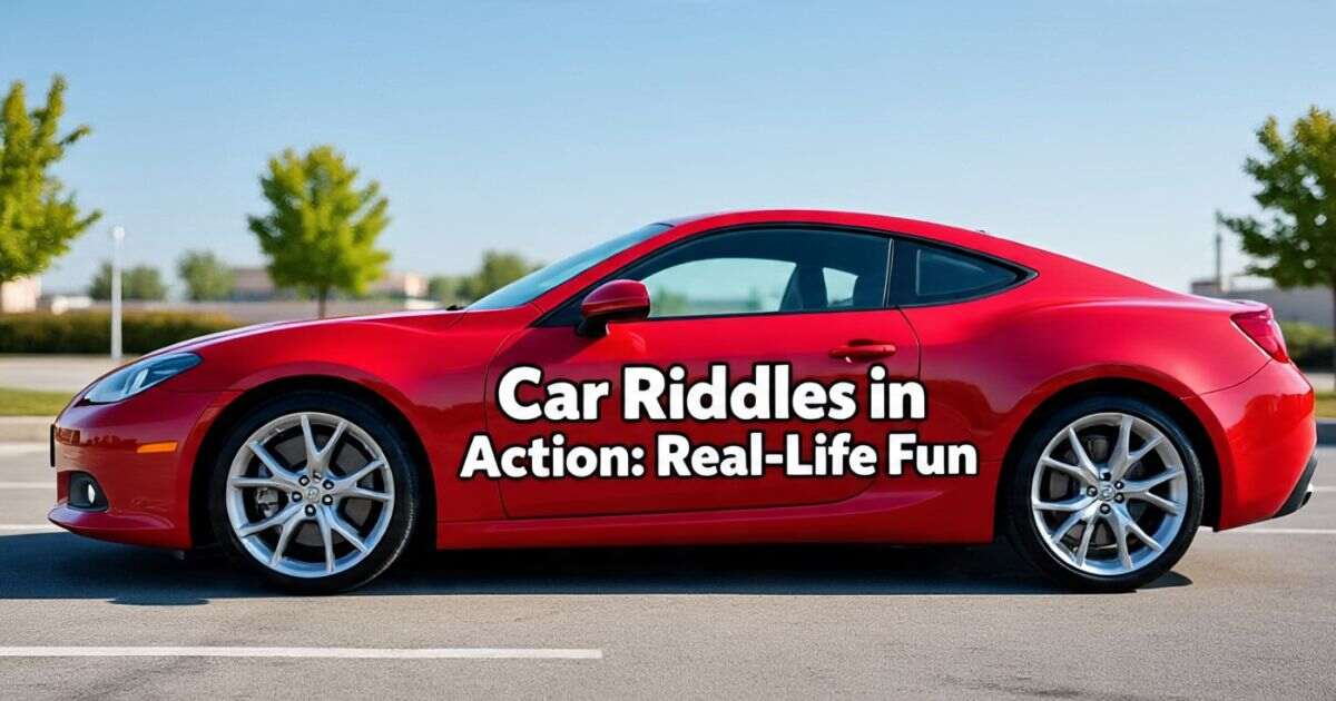 80+ Riddles About Cars With Answers: A Fun Automotive Journey