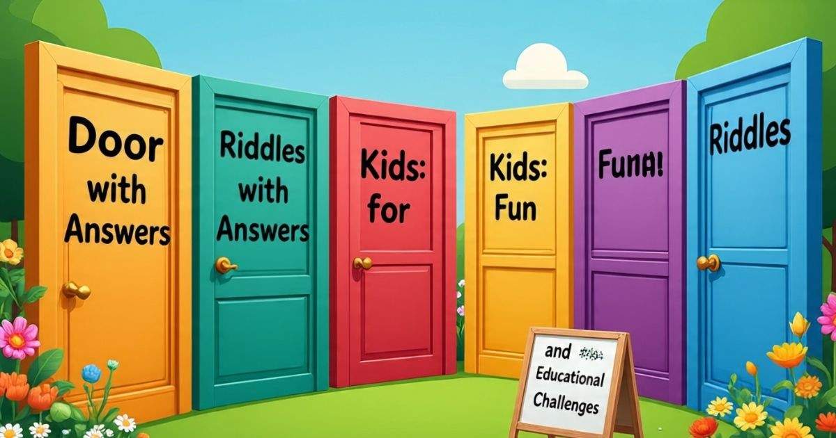 100+ Riddles About Doors With Answers For Kids And Families
