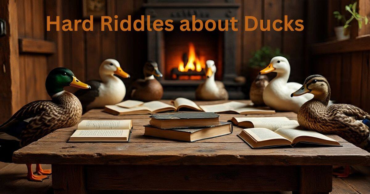 120+ Best Riddles About Ducks To Test Your Wits