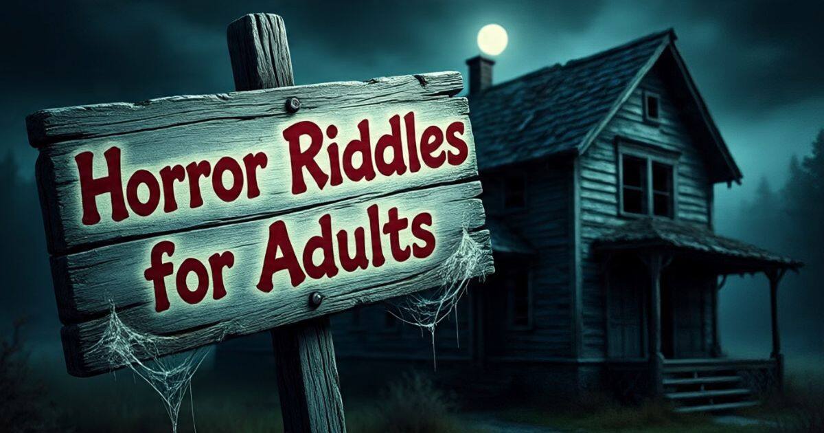 110+ Spine-Chilling Horror Riddles | Creepy & Scary Riddles