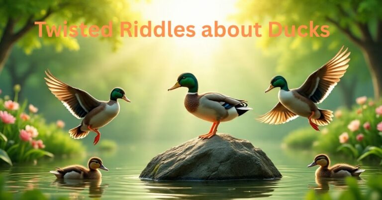 120+ Best Riddles About Ducks To Test Your Wits