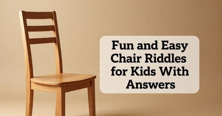 From Rocking To Rolling: 80 + Riddles About Chairs With Answers You’ll ...